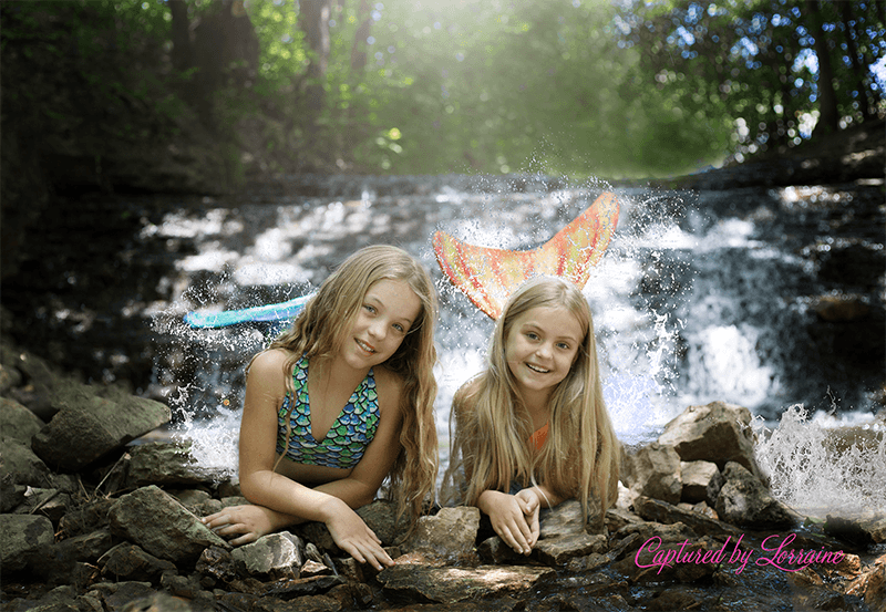 Mermaid Photo shoot Elgin Illinois ⋆ Captured by Lorraine Portraits